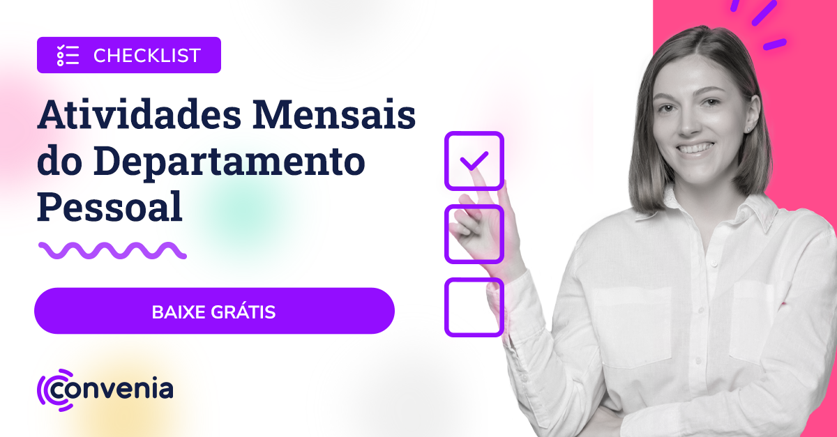 [Checklist] Atividades Mensais do Departamento Pessoal